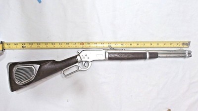 VINTAGE MARX TOY Rifle With Pull Trigger, Sound Of Rifle Shot, Works 26 ...