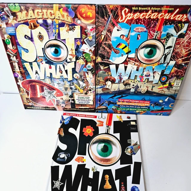 SPOT WHAT! BOOKS Magical Spectacular Nick Bryant Hardcovers $45.00 ...