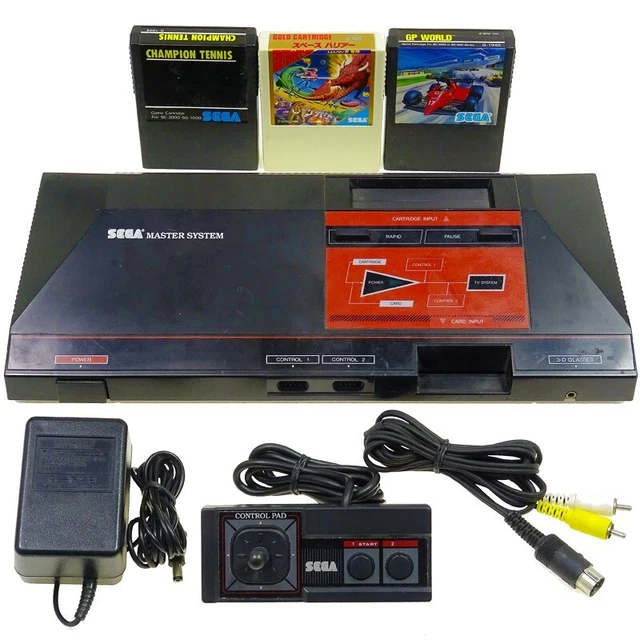 SEGA MASTER SYSTEM Japanese Console Japan Import markIII FM Sound NTSC ...