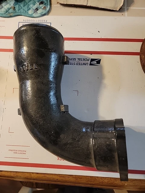 NOS GM MERCURY Mercruiser Marine Exhaust Elbow Assembly 77118 $169.93 ...