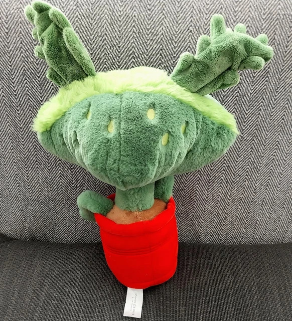 JOHN LEWIS SNAPPER Christmas Venus Fly Trap Plush Soft Toy Retired £6. ...