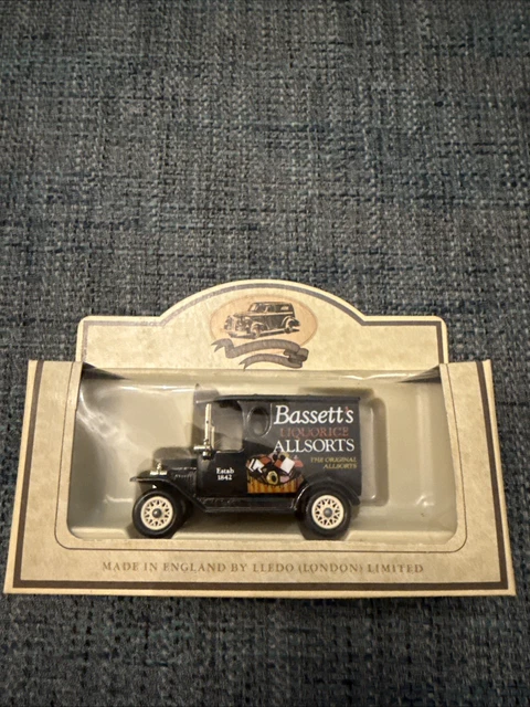 LLEDO PROMOTIONAL MODEL Ford Model A Bassett’s Liquorice Allsorts Van 1 ...