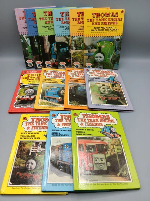 THOMAS THE TANK engine and friends x 13 ladybird books first edition ...