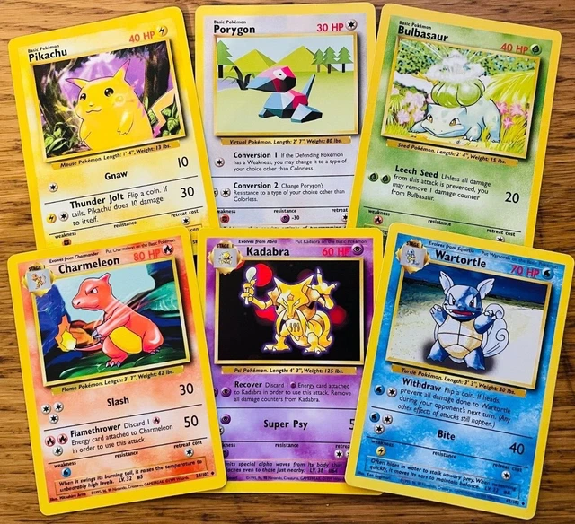UNCOMMON/COMMON BASE SET Pokemon Cards! FAST & FREE P&P! £6.49 ... UNCOMMON/COMMON BASE SET Pokemon Cards! FAST & FREE P&P! £6.49 ...