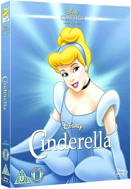 CINDERELLA [BLU-RAY DISC] Original 1950 Disney Animated Classic Movie ...