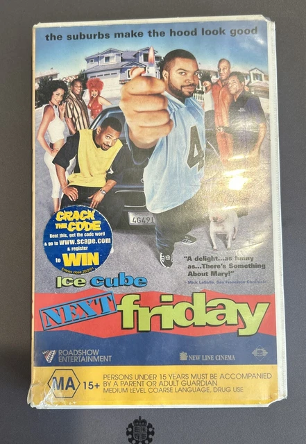 NEXT FRIDAY VHS 2000 Ice Cube X Rental £6.17 - PicClick UK