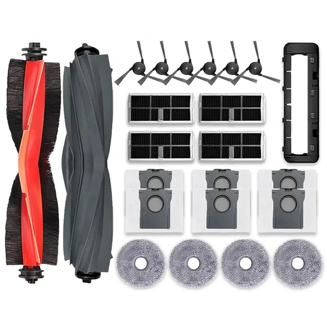 FOR BOT X40/X40 Pro/X40 Ultra Robot Vacuum Replacement Main Side ...