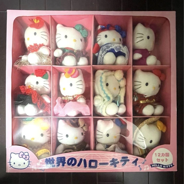 HELLO KITTY FROM around the world 12 countries set Sanrio 2000 Japan ...