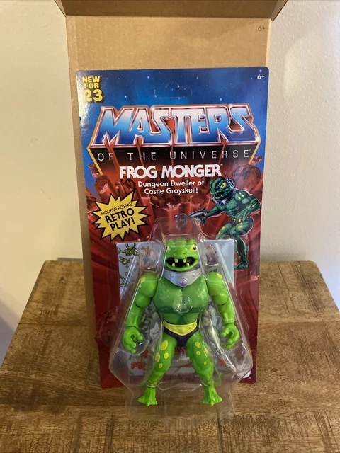 HE-MAN MASTERS UNIVERSE Origins FROGMAN FROG MAN Exclusive 2023 - New ...