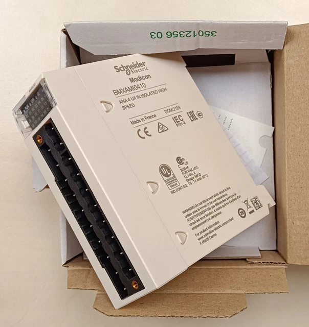 SCHNEIDER MODICON BMXAMI0410 - Module d’entrée analogique M340 - 4 ...