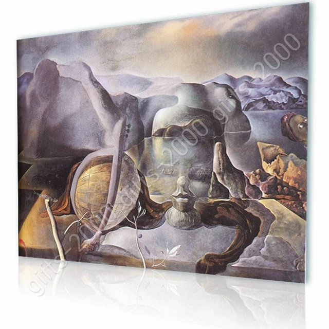 THE ENDLESS ENIGMA Face by Salvador Dali | Canvas (Rolled) | Wall art ...