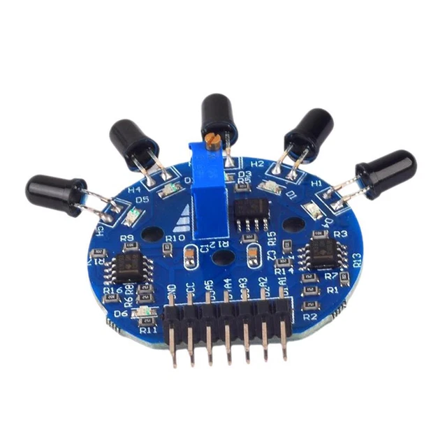 5 Way Flame Sensor Module 33v 9v Flame Detection Module For Arduino 0689