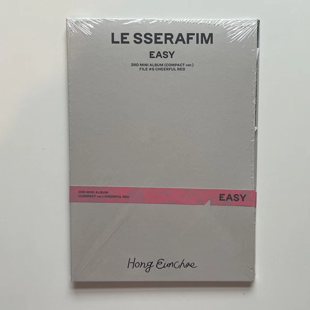 LE SSERAFIM EASY Official Compact Album Eunchae Ver (Sealed) EUR 26,86 ...