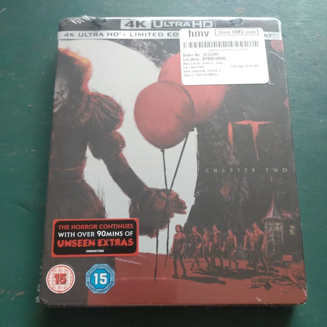 IT CHAPTER TWO: HMV Limited Edition Steelbook - New & Sealed EUR 29,97 ...
