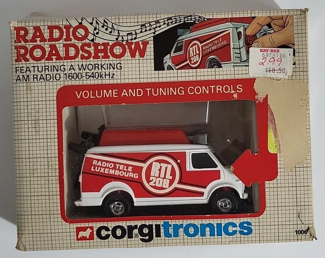 1982 CORGI CORGITRONICS Am Radio-Disco Chevy Van Made In Great Britain ...