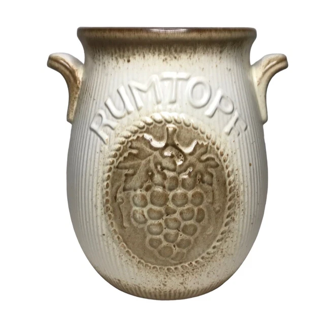 VINTAGE WEST GERMAN RUMTOPF Jar by Scheurich 801 - 28 Stoneware Germany ...
