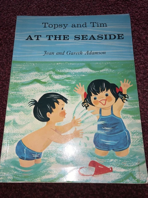 VINTAGE TOPSY AND Tim At The Seaside Book Jean Gareth Adamson Blackie ...