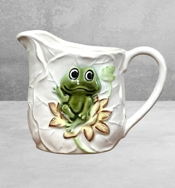 VINTAGE COLLECTIBLE SEARS Roebuck 1978 Neil the Frog Creamer Japan 4” £ ...