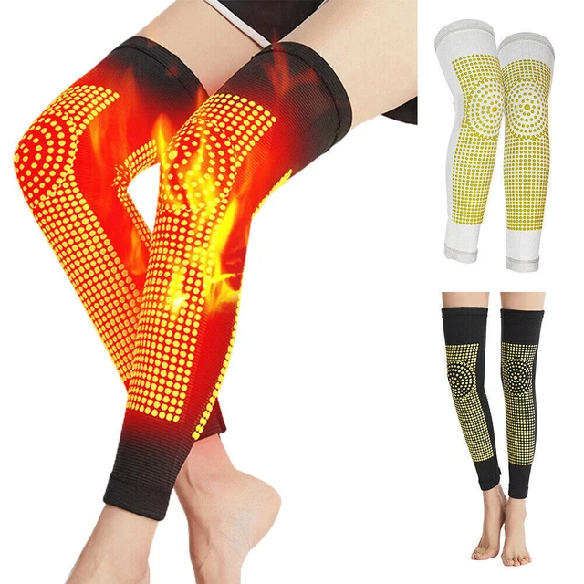 SELF HEATING KNEE Brace Support Pads Thermal Therapy Arthritis Leg ...