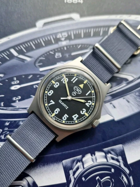 OROLOGIO DA UOMO CWC British Military G10 Quarzo T Originale Cinturino ...