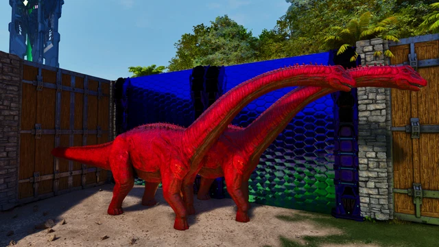 ARK SURVIVAL ASCENDED PvE PC/XBOX/PS5 Top Stats Brontosaurus Lvl 369 ...