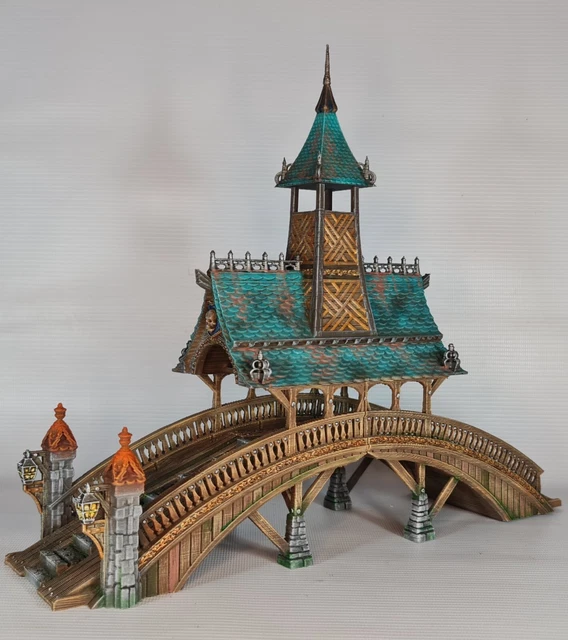 28MM SCALE FANTASY Bridge Scatter Terrain For Wargaming, Rpgs, Dungeons ...