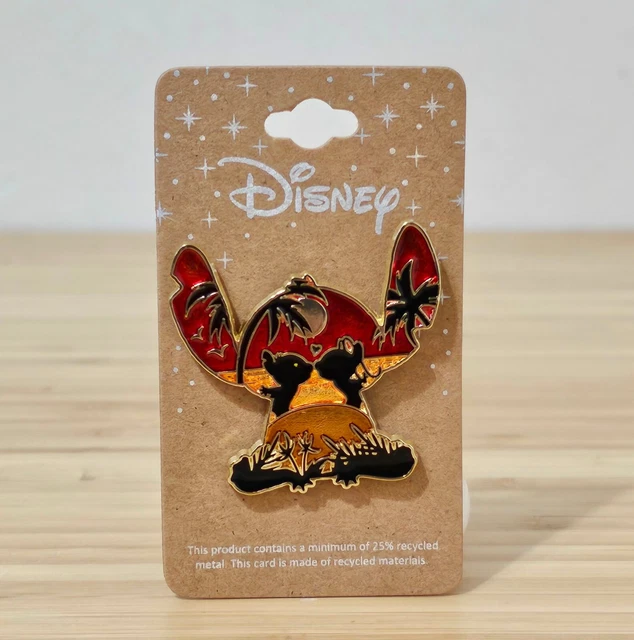 DISNEY LILO & Stitch Angel & Stitch Sunset Beach Enamel Pin Set - NEW £ ... DISNEY LILO & Stitch Angel & Stitch Sunset Beach Enamel Pin Set - NEW £ ...