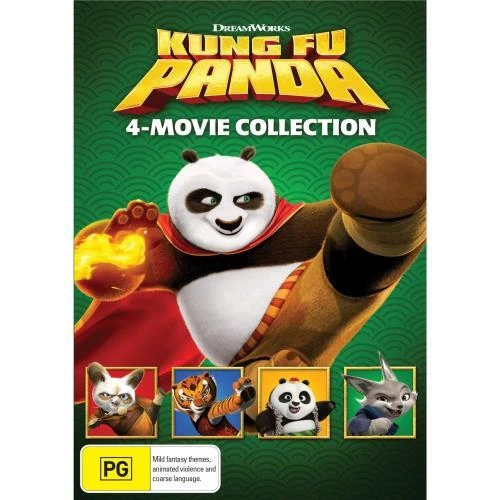 KUNG FU PANDA: 4-MOVIE COLLECTION (KUNG FU PANDA/KUNG FU PANDA 2 ...