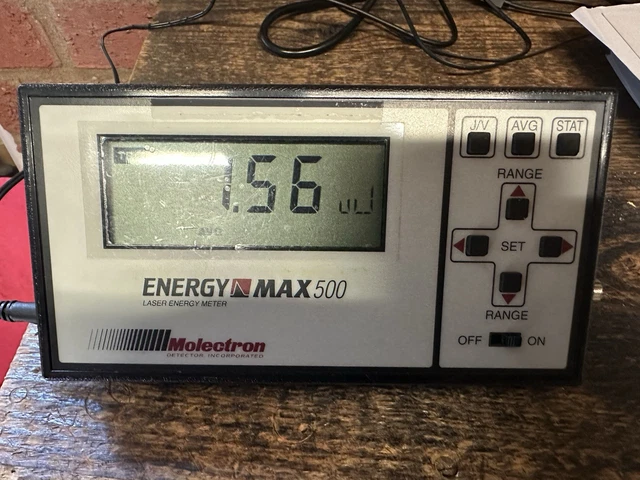 MOLECTRON COHERENT ENERGY Max 500 Laser Power Meter EM500 £771.68 ...