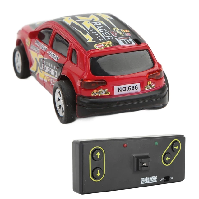 POCKET RC CAR 1:64 Mini Can Size Racing 4 Way Drift Remote Control Toy ...