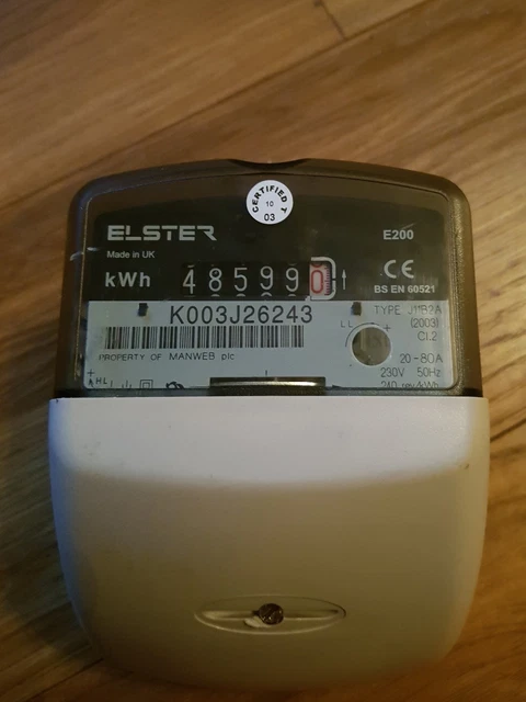 ELSTER E200 SINGLE phase meter £9.99 - PicClick UK