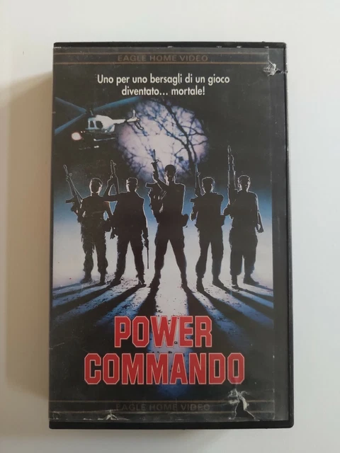 POWER COMMANDO - Vhs Eagle Home Video Ex Noleggio *Rarissima* EUR 12,99 ...