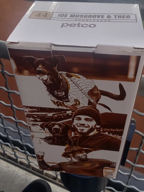 SAN DIEGO PADRES Joe Musgrove & Theo Bobblehead SGA 5/14/24 sera ...