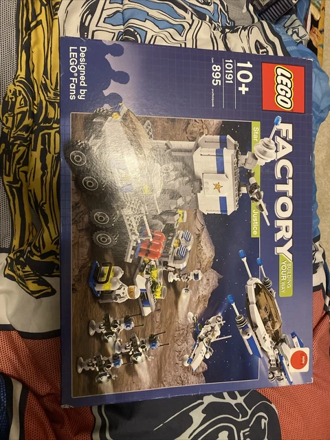 LEGO 10191 STAR Justice Factory Space 895 pièces 8 figurines * boîte ...