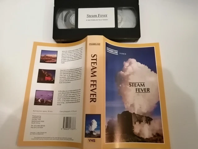 STEAM FEVER - South African Steam - VHS Video - **RARE ITEM** £4.99 ...