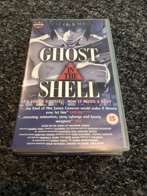 GHOST IN THE Shell VHS, Manga, 1996 Top Condition Ex EUR 19,91 ...