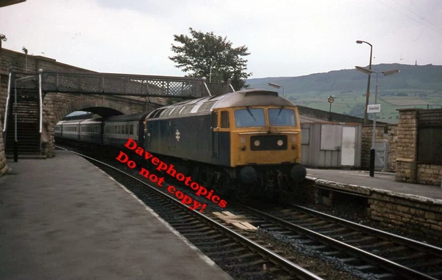 ORIGINAL 35MM Slide Railway Diesel /Steam- 47009 - 15.35 York to ...