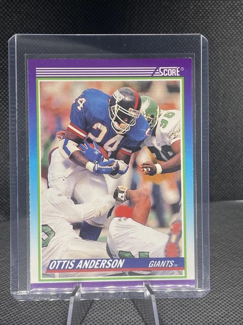CARTE DE FOOTBALL Ottis Anderson 1990 Score 531 New York Giants EUR 1 ...