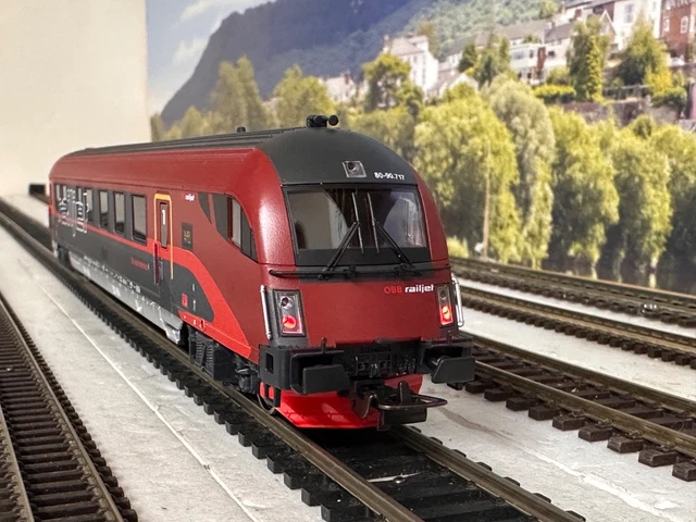 PIKO 57672-4 HO Gauge Obb 80-90 717-7 Railjet Control Car £67.50 ...