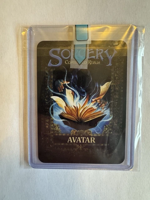 AVATAR OF FIRE Curio Sketch Card , Sorcery Contested Realm TCG $948.00 ...
