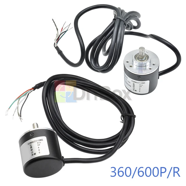 360/600P/R ROTARY ENCODER Photoelectric Incremental 5V-24V AB Two ...