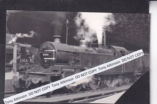 LMS - CLASS 4 - 2-6-4T - No. 2351 @ New Street B/Ham - Vintage Image ...