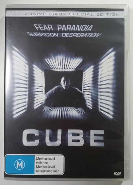 CUBE (20TH ANNIVERSARY Edition, DVD, 1997) NTSC Region 4 $24.85 ...