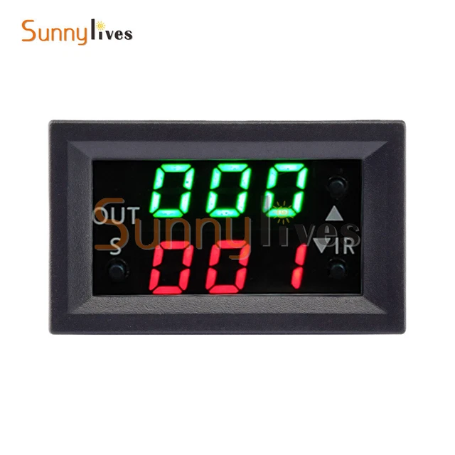 DUAL DISPLAY LED Digital Time Delay Relay Module Cycle Timer Control ... DUAL DISPLAY LED Digital Time Delay Relay Module Cycle Timer Control ...