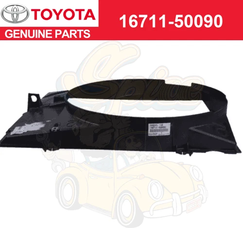 TOYOTA LEXUS GENUINE Land Cruiser LX470 Fan Shroud 16711-50090 $279.92 ...