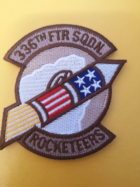 F-15E STRIKE EAGLE USAF Patches 336 Fighter Squadron, Seymour Johnson ...