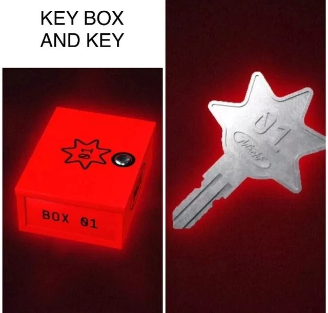 MSCHF KEYBOXKEY DROP 107 Key 01 and Drop 108 Box 01 *Combination* £309. ...