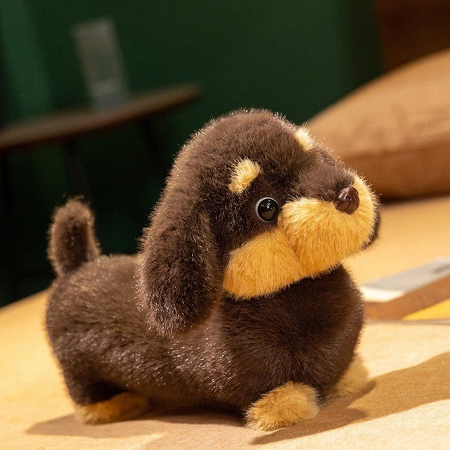 PLUSH DACHSHUND DOG Toy With Pp Cotton Filling For Kids Gift And ...