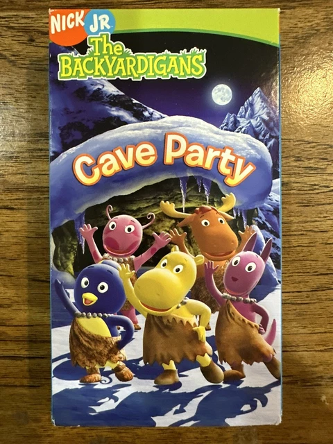 THE BACKYARDIGANS CAVE Party VHS Animation Nickelodeon 2006 Late ...