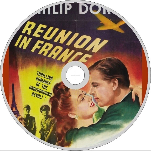 REUNION IN FRANCE (1942) Starring Joan Crawford, John Wayne, and Philip ...